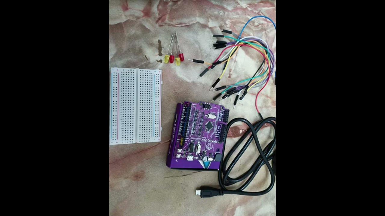 PRACTICAL WORK 2: LED BLINKING USIN ARDUINO - YouTube