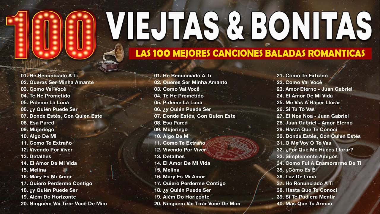 Jose Jose Roberto Carlos Juan Gabriel Leo Dan Camilo Sesto Y Mas Viejitas And Bonitas Youtube