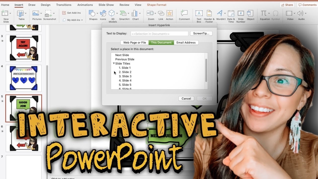 Interactive PowerPoint for Virtual Learning | Teacher Life | How To ...