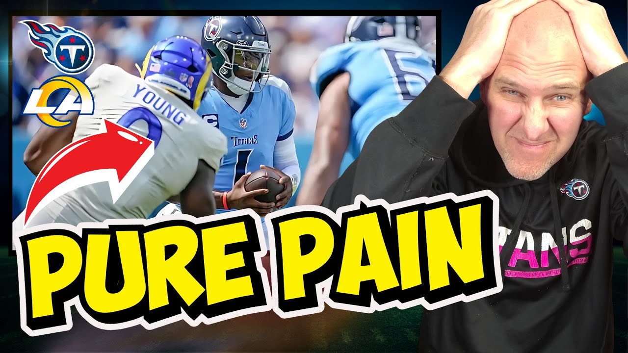 Tennessee Titans Fan BROKEN After Devastating Loss to L.A. Rams - YouTube