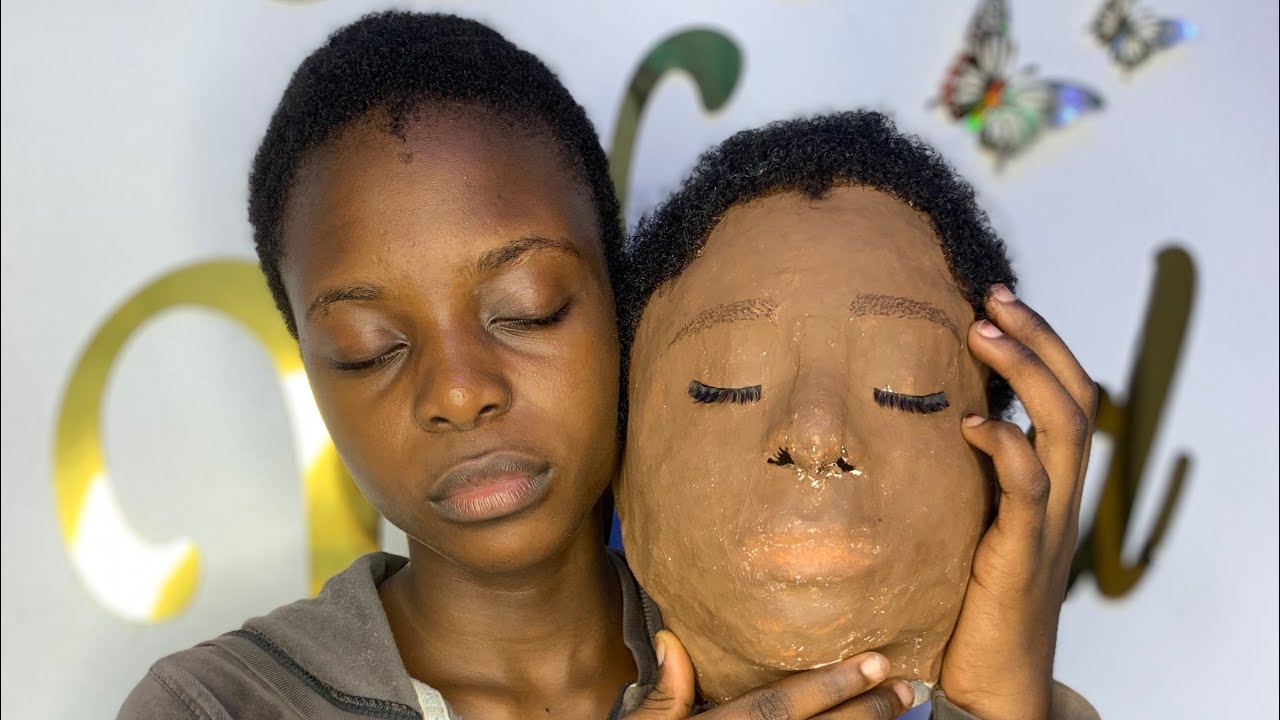 How to life cast ( make a mold of your head ). - YouTube