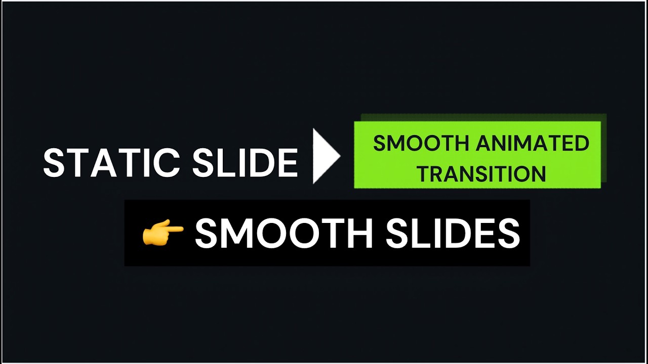 PowerPoint Morph Transition and Text Animation Tips - YouTube