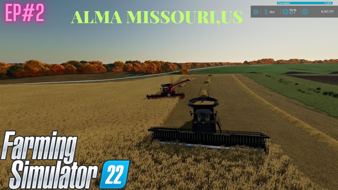 C'MON LET'S HARVEST OUR WHEAT FIELD || ALMA MISSOURI,US || FENDT IDEAL ...