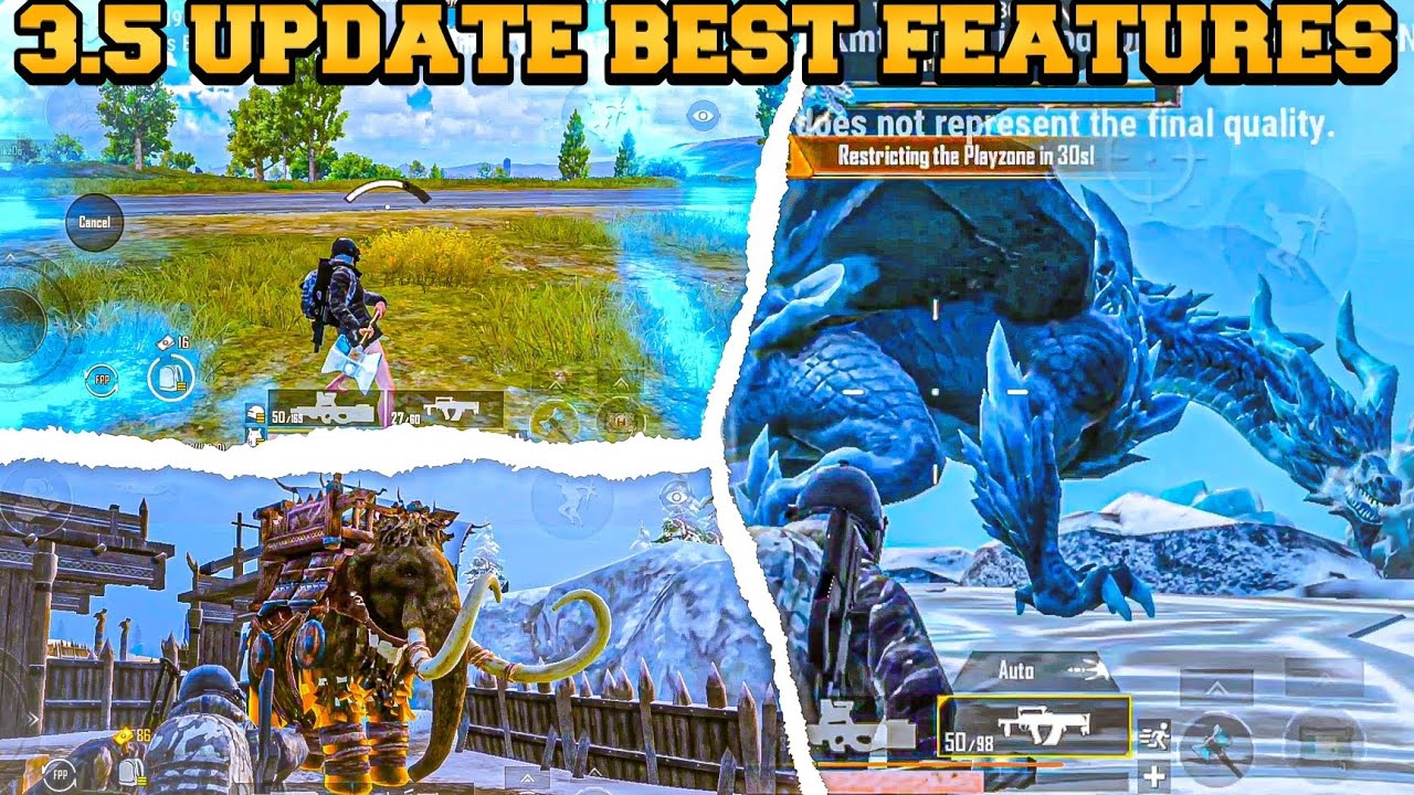 Bgmi 3.5 Update Best Features || Bgmi 3.5 Update Is Here‚ Best Features ...