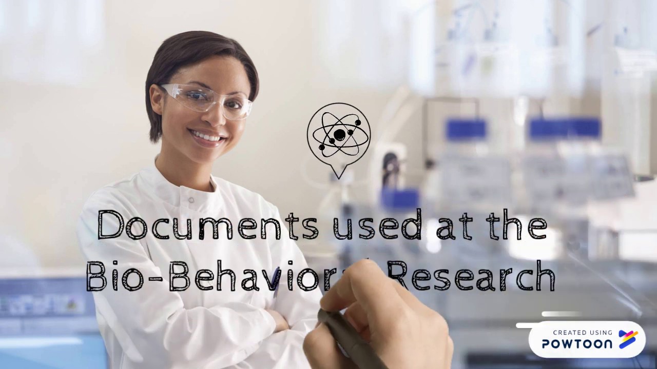 Documents Used at the Bio-behavioral Research Lab - YouTube