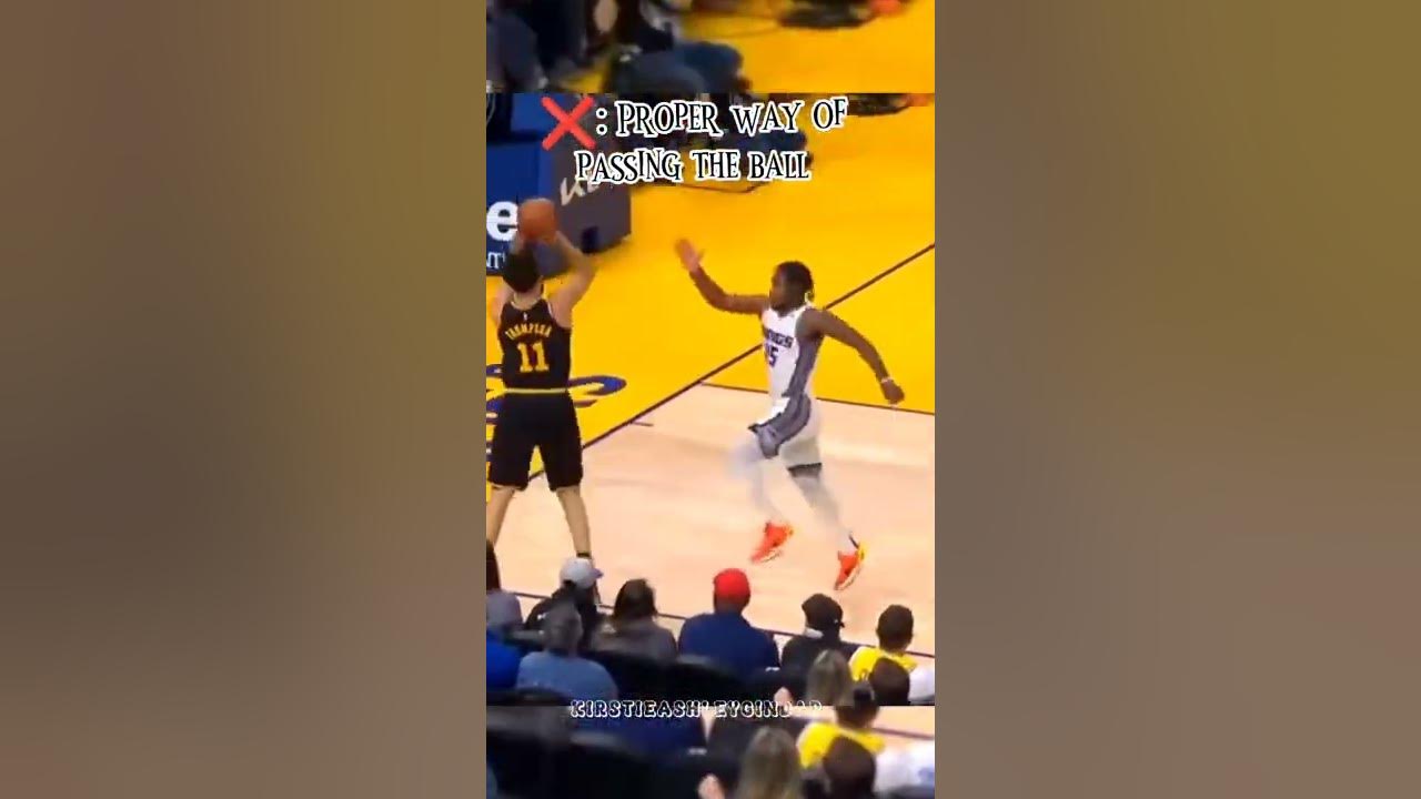 The CORRECT Way To Pass The Ball In The NBA shorts shortsvideo the-correct-way-to-pass-the-ball-in-the-nba-shorts-shortsvideo
