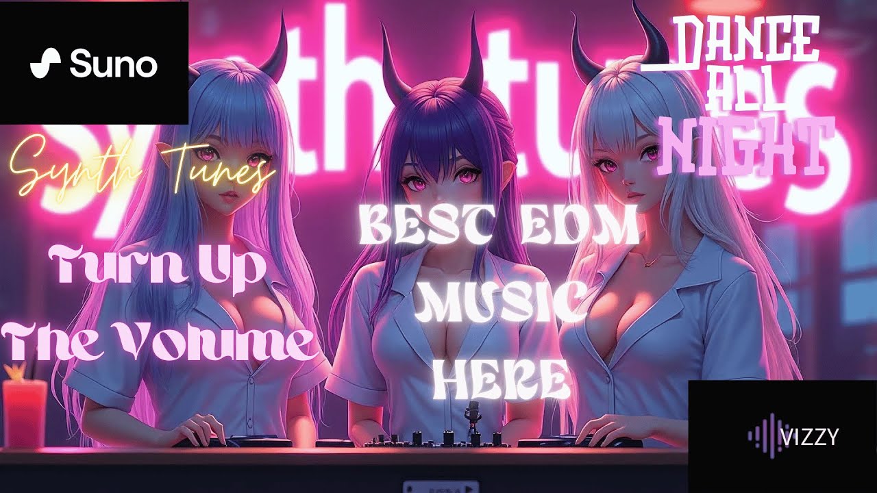 Synth Tunes : Dance All Night | Energetic EDM Hits to Boost Your Mood #aimusic #edm #partymusic ...