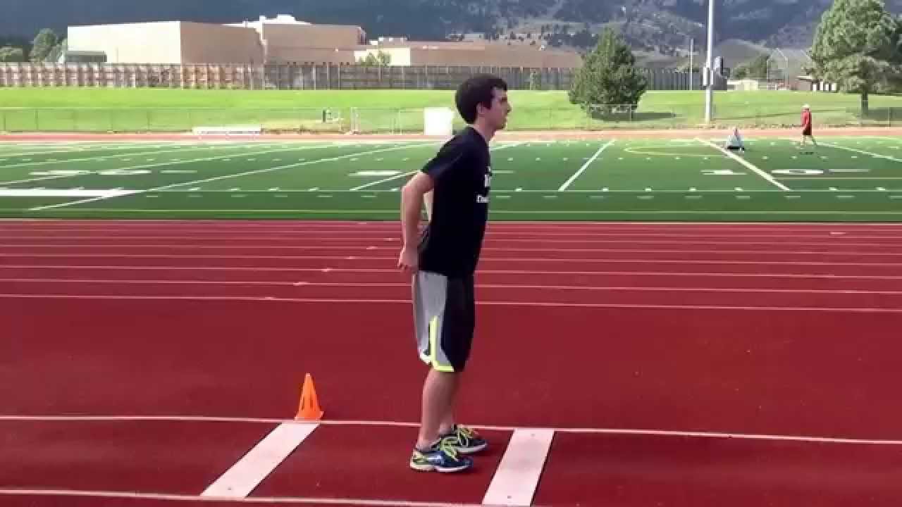 Forward double leg hop - YouTube