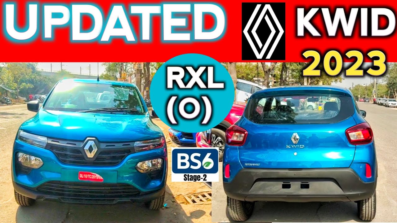 UPDATED RENAULT KWID 2023 RXL (O) REVIEW : 2023 RENAULT KWID RXL O @₹5. ...