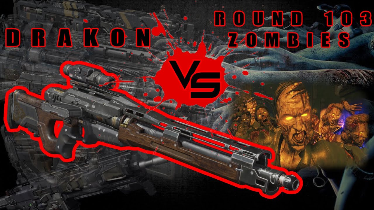 Drakon vs Round 103 SoE Gun Test #12 (COD BO3 Zombies) - YouTube