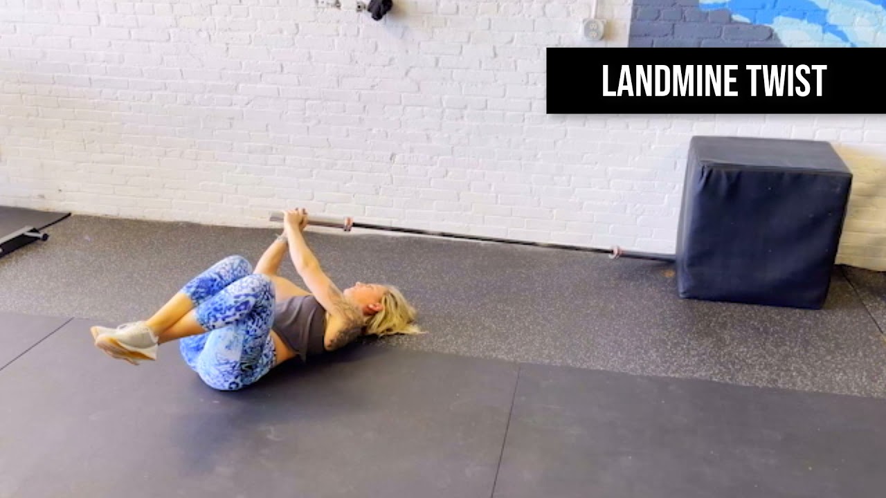 TTSL Daily Movement | How To Do A Lying Landmine Twist - YouTube