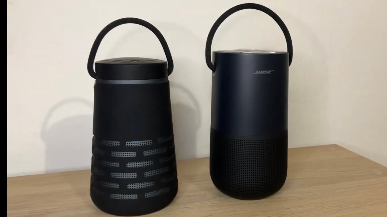Bose Soundlink Revolve + (Plus) VS Bose Portable Home Speaker | Audio ...