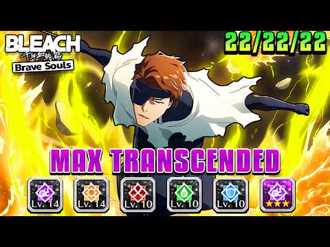 THE GOD OF HEART! Max Transcended Hado 99 TYBW Aizen PvE & GQ Showcase | Bleach Brave Souls