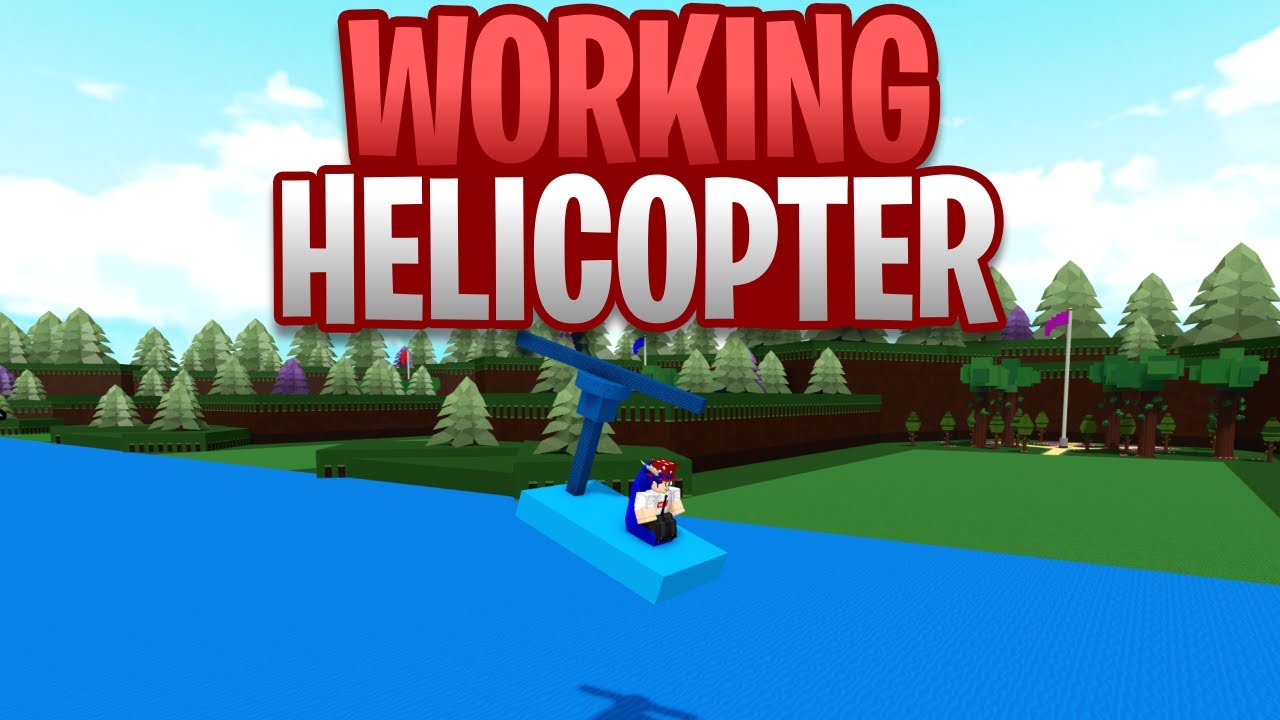 WORKING HELICOPTER V2!! | Build a Boat for Treasure ROBLOX - YouTube
