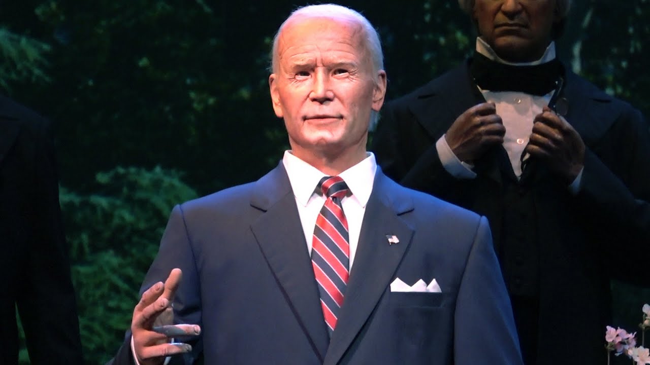 President Joe Biden Animatronic Added to The Hall of Presidents at ...