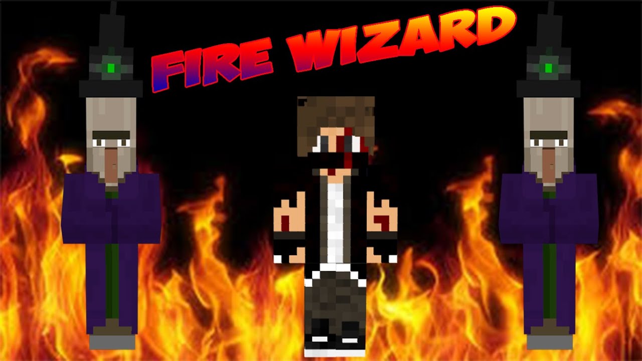 [minecraft] No Mod Fire Wizard Only One Command Youtube