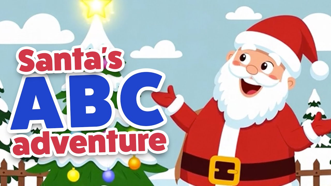 Santa’s ABC Adventure - Learn the Alphabet with Santa Claus - Fun ...