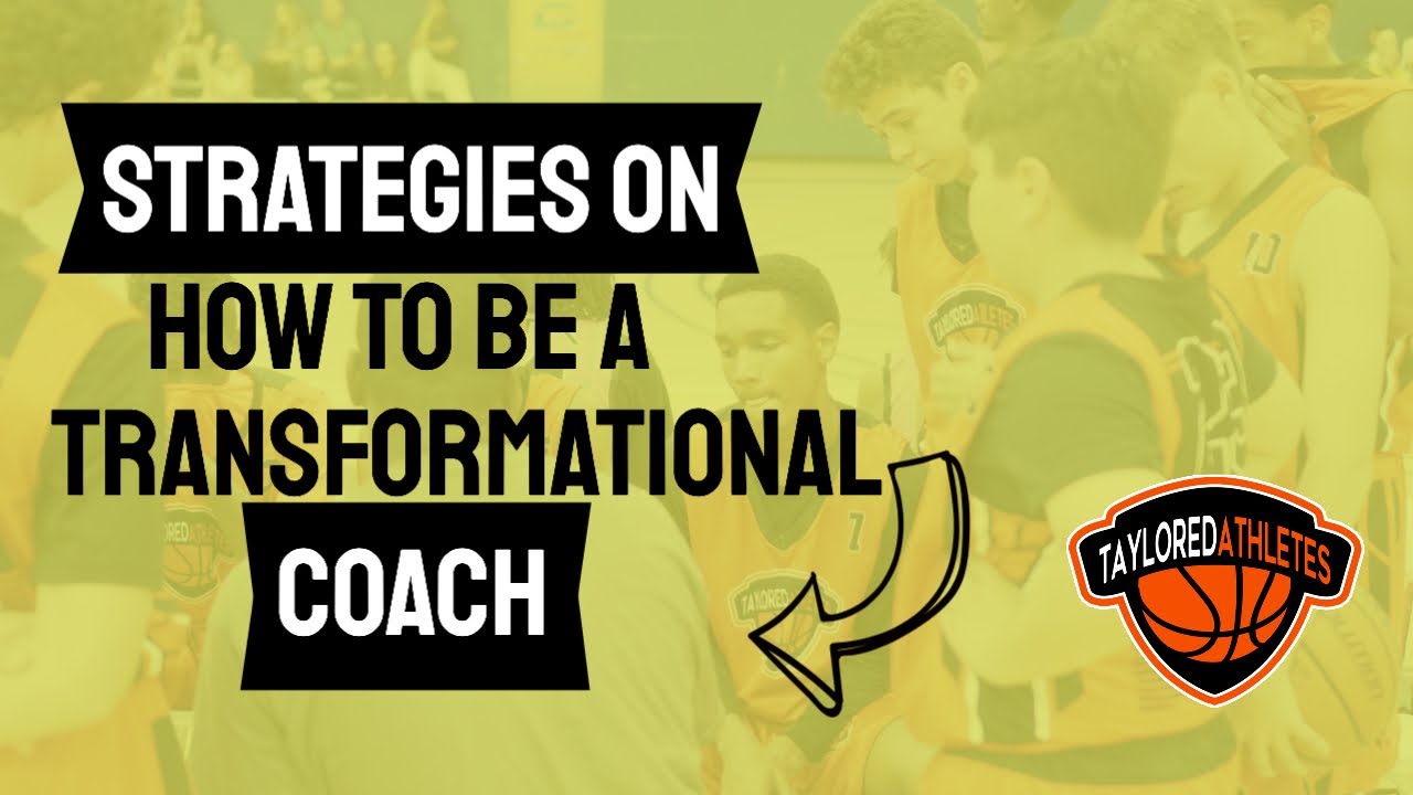 How To Be A Transformational Middle School Basketball Coach - YouTube