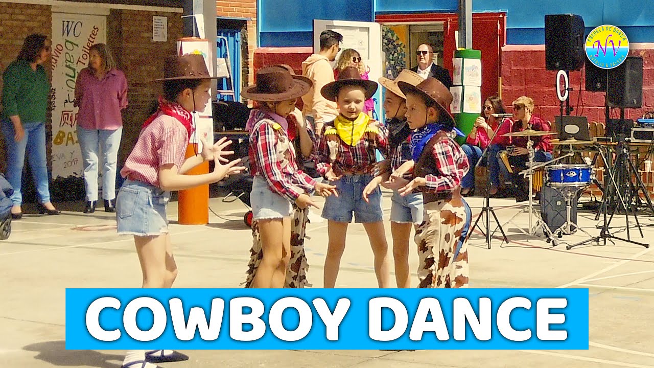 Cowboy Dance 🤠 | Kids Western Show | NV Dance School | Fiesta de la ...