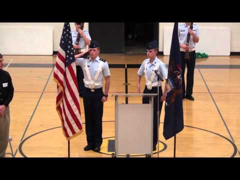 GLR-MI 135 Civil Air Patrol Honor Guard Posting Colors