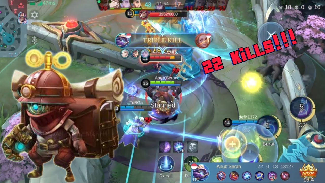 22 kills!!! Legendary Cyclops Monster Midlaner - MLBB - YouTube