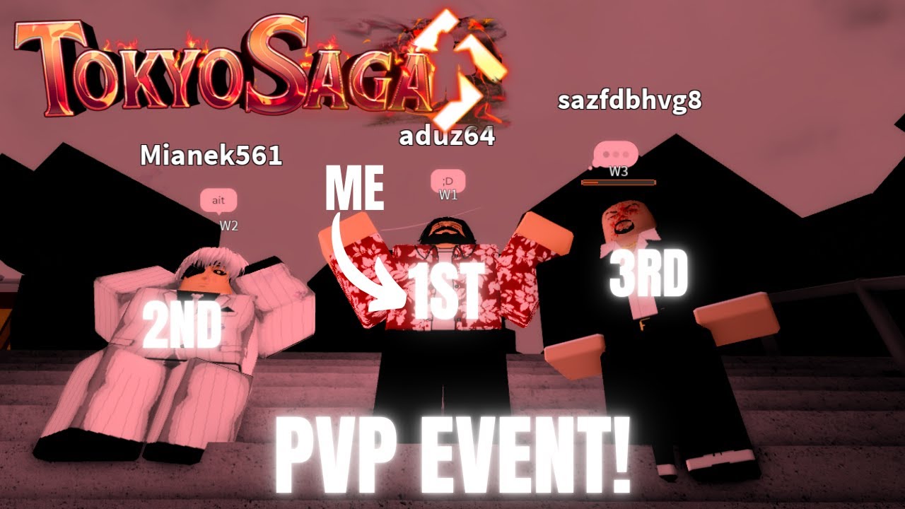 Tokyo Saga PVP event! The best Tokyo Revengers game in Roblox! Link in ...