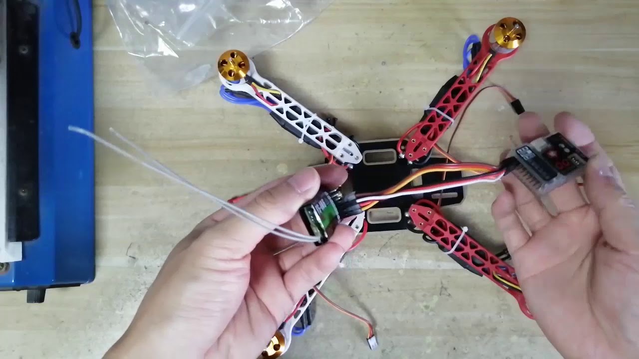 F02471-G QWinOut DIY RC Drone Quadrocopter 4-axis Aircraft Kit F330 ...