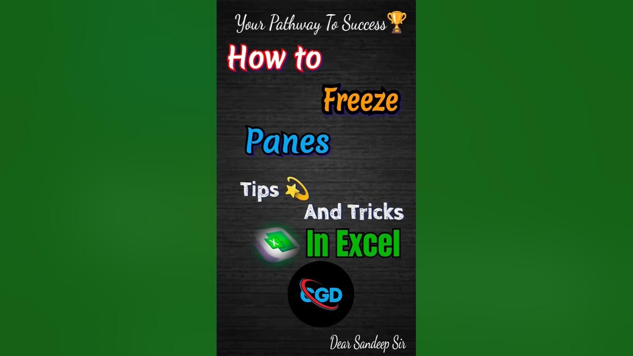 Excel Tips And Tricks ๐ฏ๐ซ Exceltips Tutorial Shortvideo Youtube