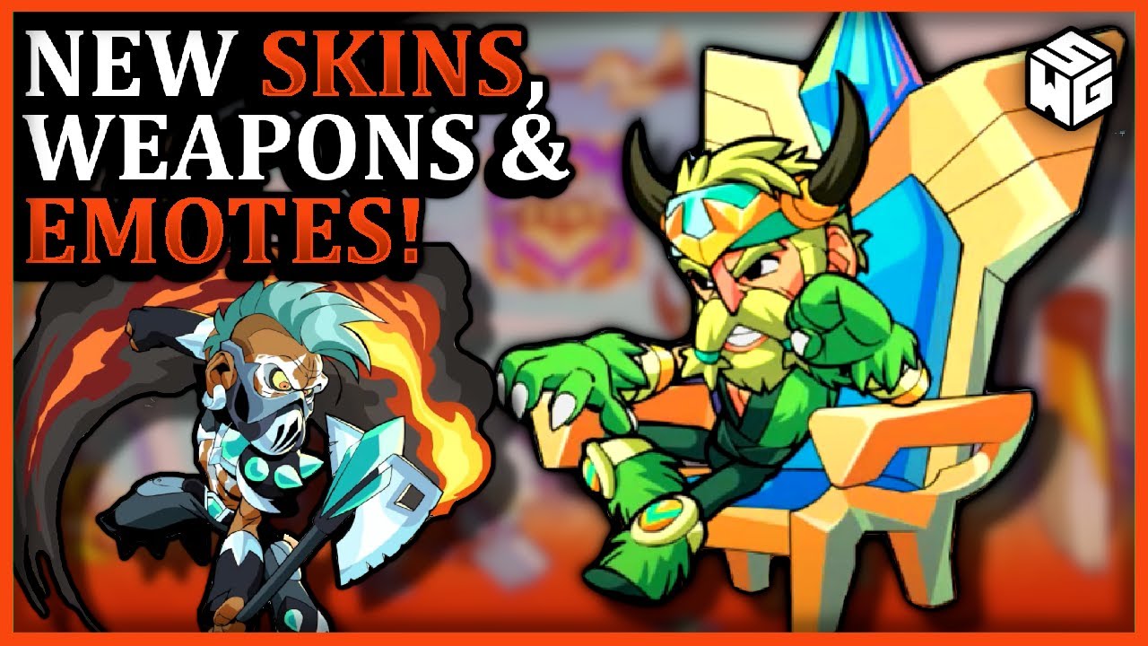 NEW Brawlhalla MetaDev Barraza Skin, New Emotes! & BCX 2021 Rewards ...