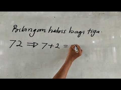 Bilangan Habis dibagi 3 - YouTube