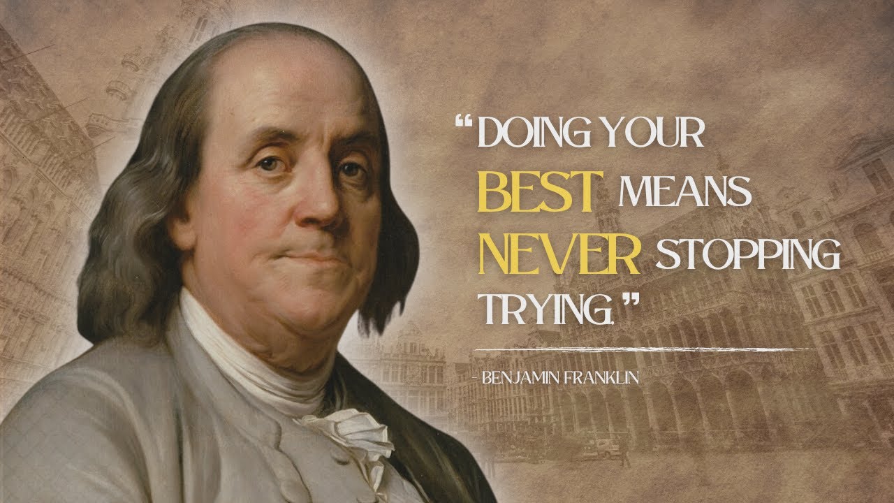 Benjamin Franklin's Life Lessons: A Guide to Youthful Wisdom & Regret ...
