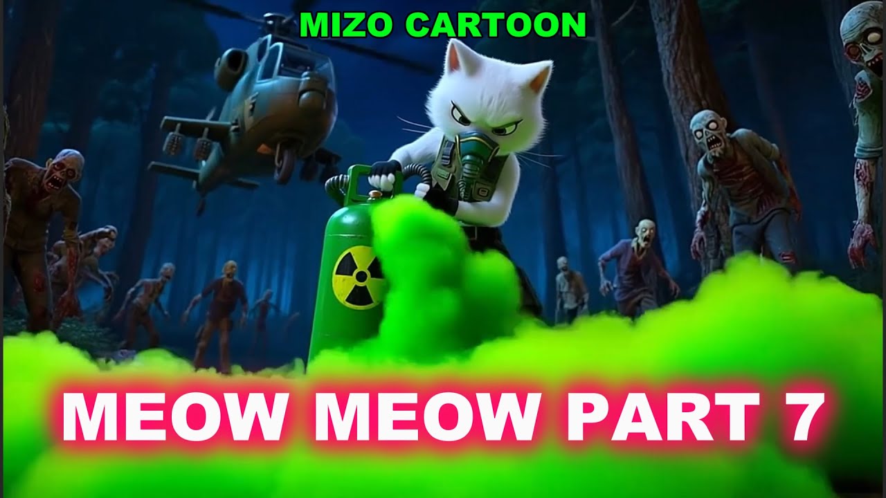 MEOW MEOW PART 7 HMUHNAWM LUTUK MIZO CARTOON #meow #mizocartoon #cat # ...