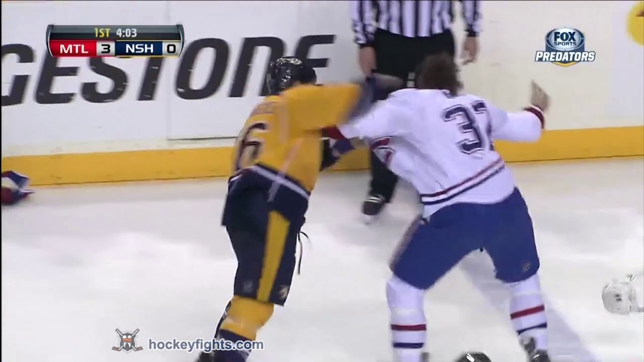 Travis Moen vs Matt Hendricks Dec 21, 2013 - YouTube