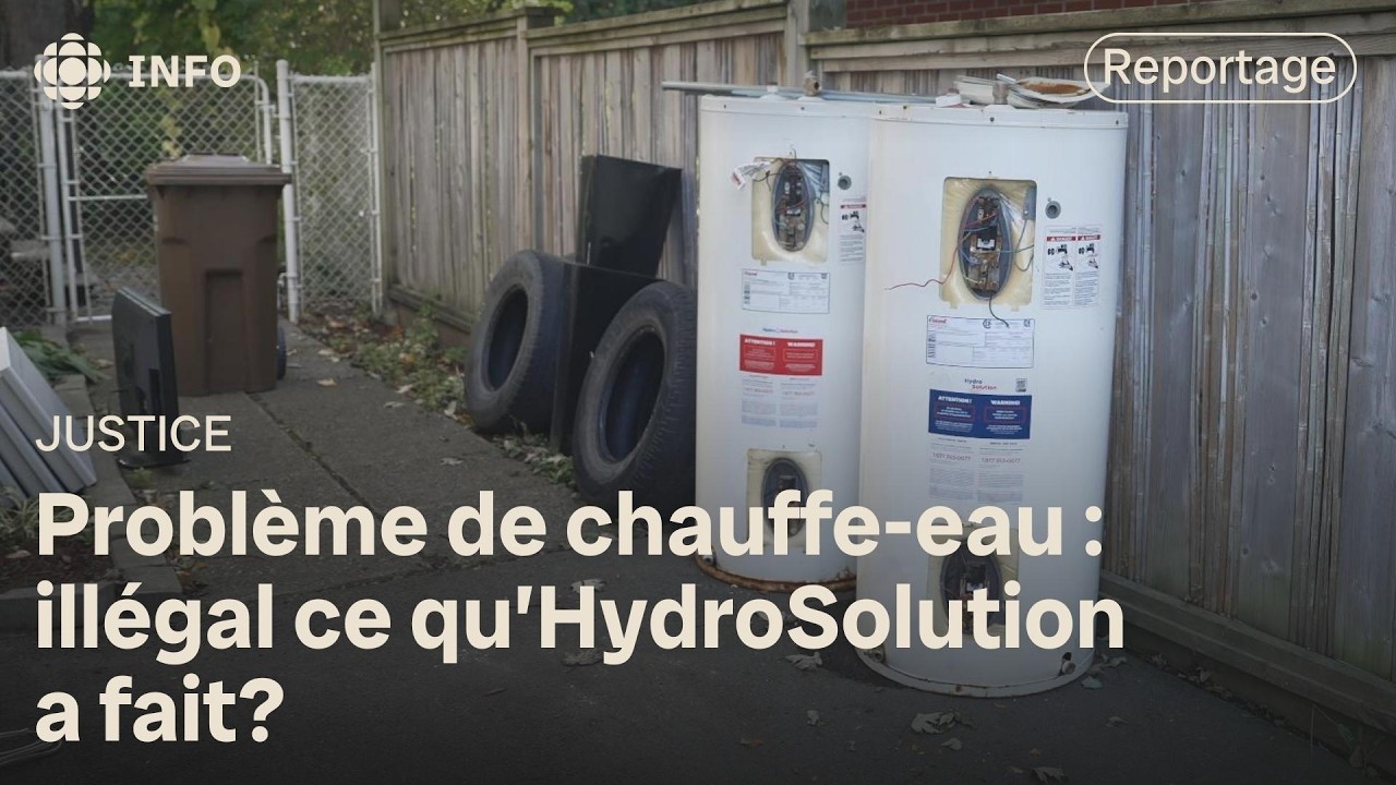 Problèmes de chauffe-eau : action collective contre HydroSolution | La ...