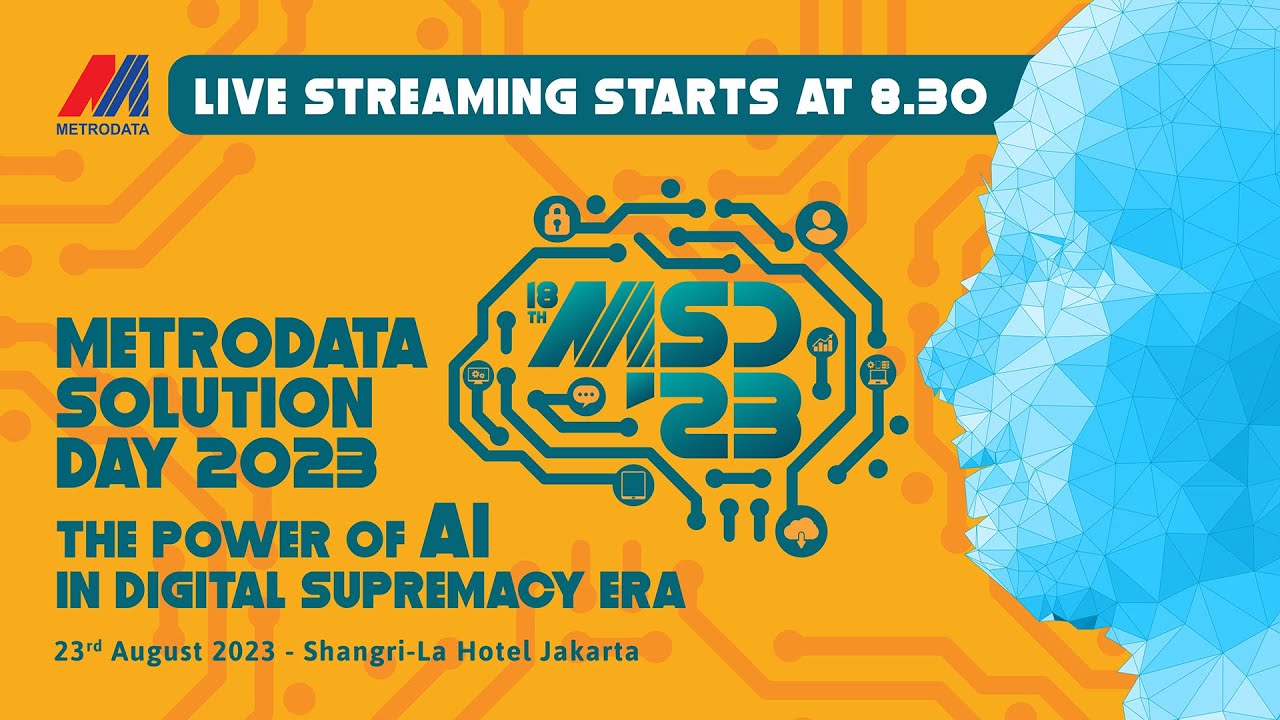 Live Metrodata Solution Day 2023 | The Power of AI in Digital Supremacy Era - YouTube