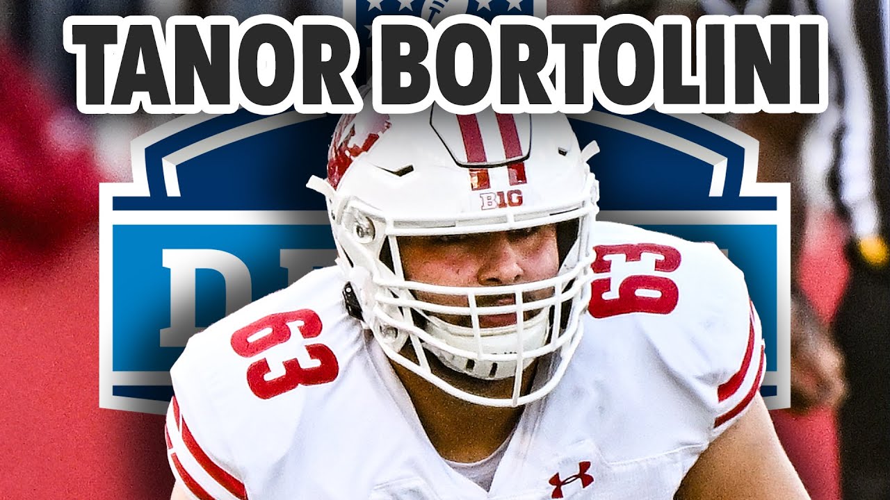 Wisconsin Offensive Lineman Tanor Bortolini | 2024 NFL Draft Interview ...
