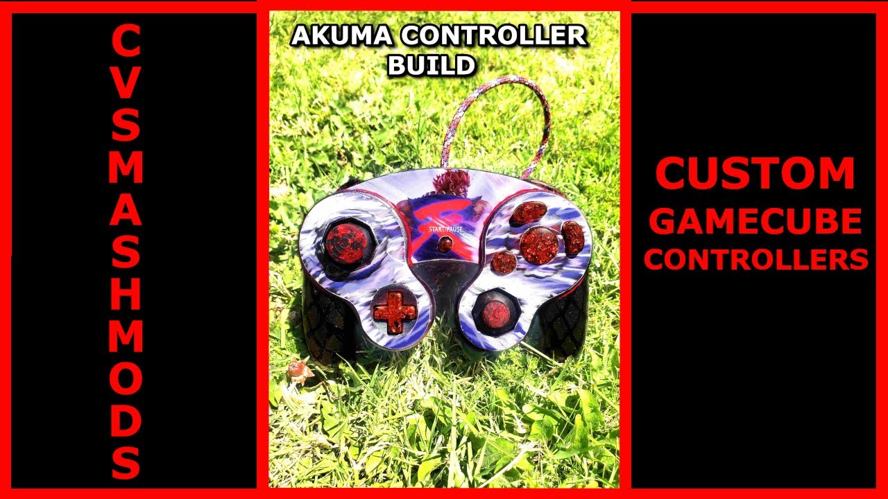 Custom Gamecube Controller - Akuma Build - YouTube