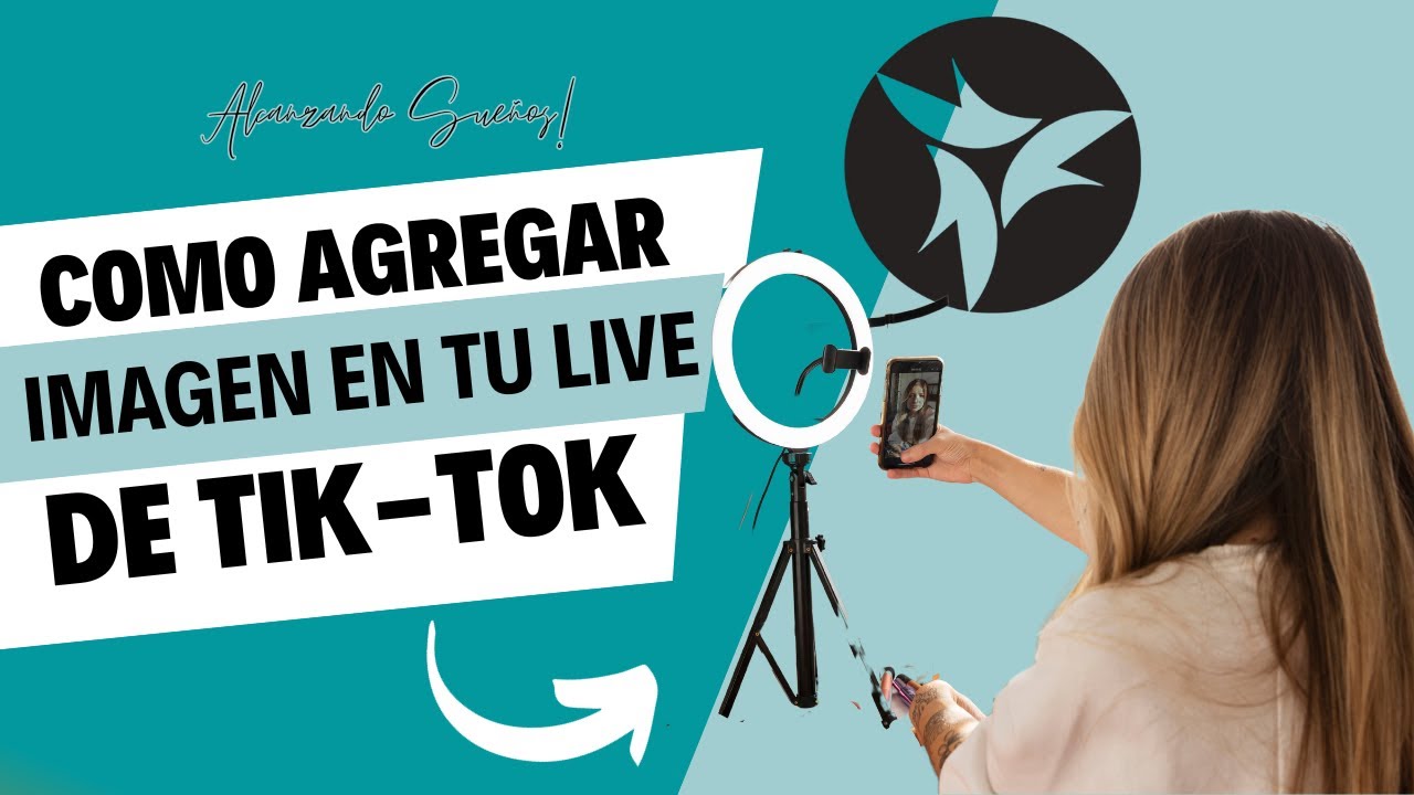 Como agregar imagen en tu live en Tik-Tok? - YouTube