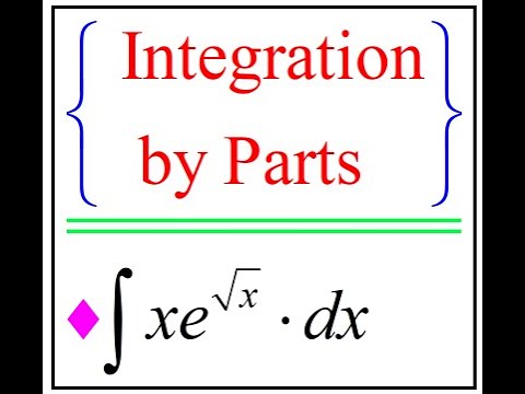 calculus 2 integration by parts problem 34 - YouTube