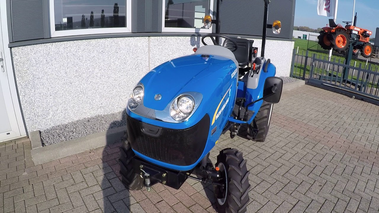 New Holland Boomer 20 4wd / 0002 Draaiuren - YouTube