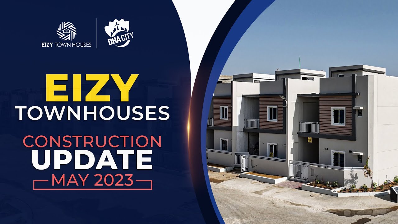 EIZY TOWNHOUSES CONSTRUCTION UPDATE MAY 2023 | Eizy Marketing - YouTube