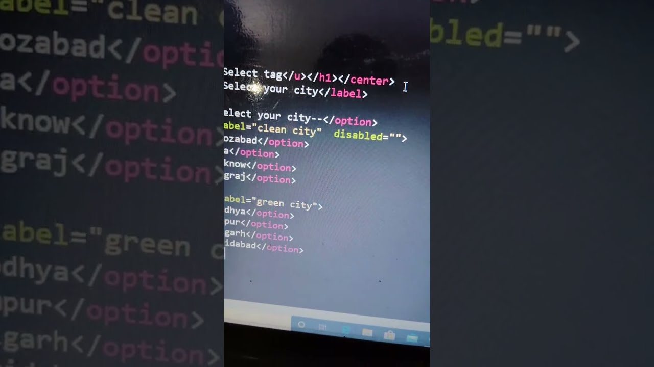 Select Option Optgroup In Html Youtube