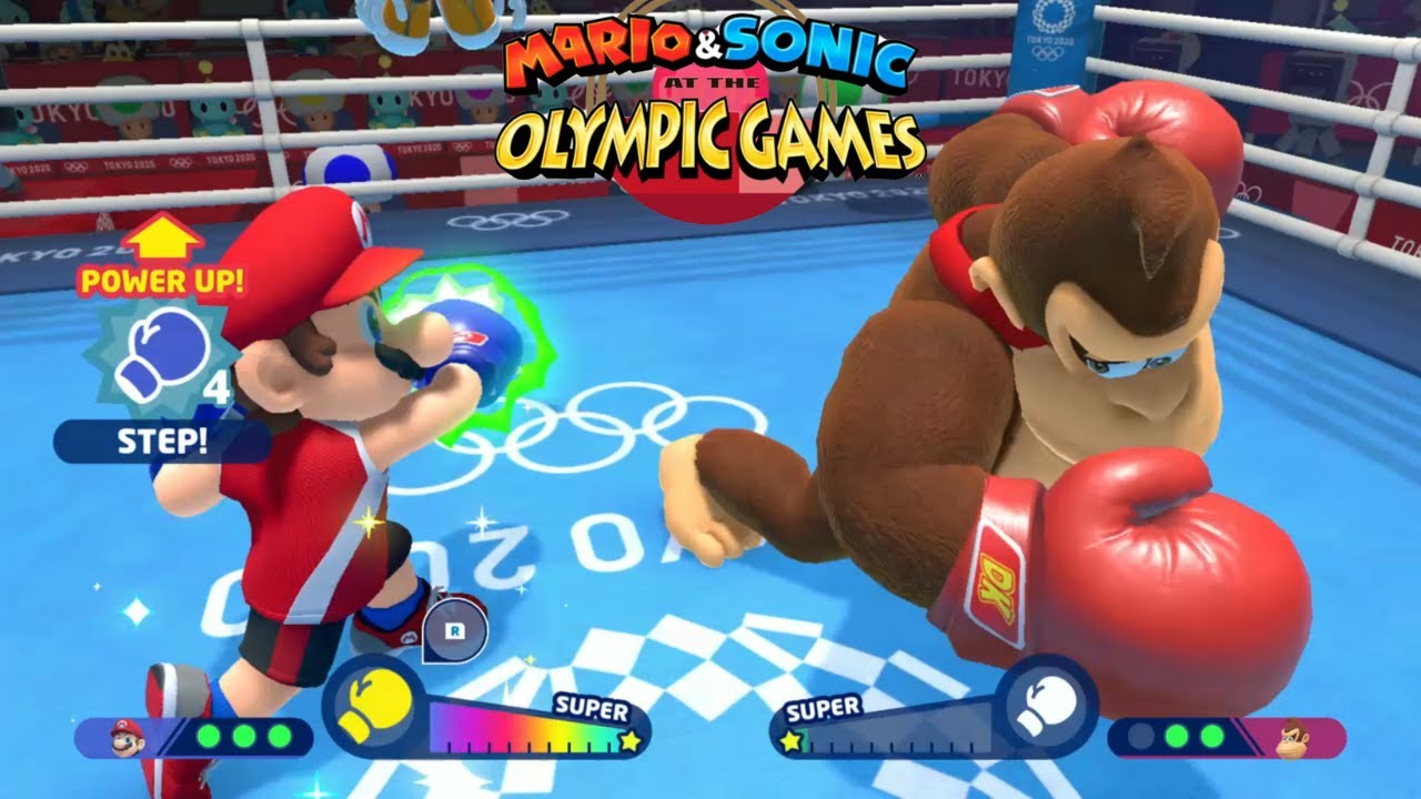 Mario & Sonic At The Olympic Games Tokyo 2020 ( Boxing ) Mario VS ...