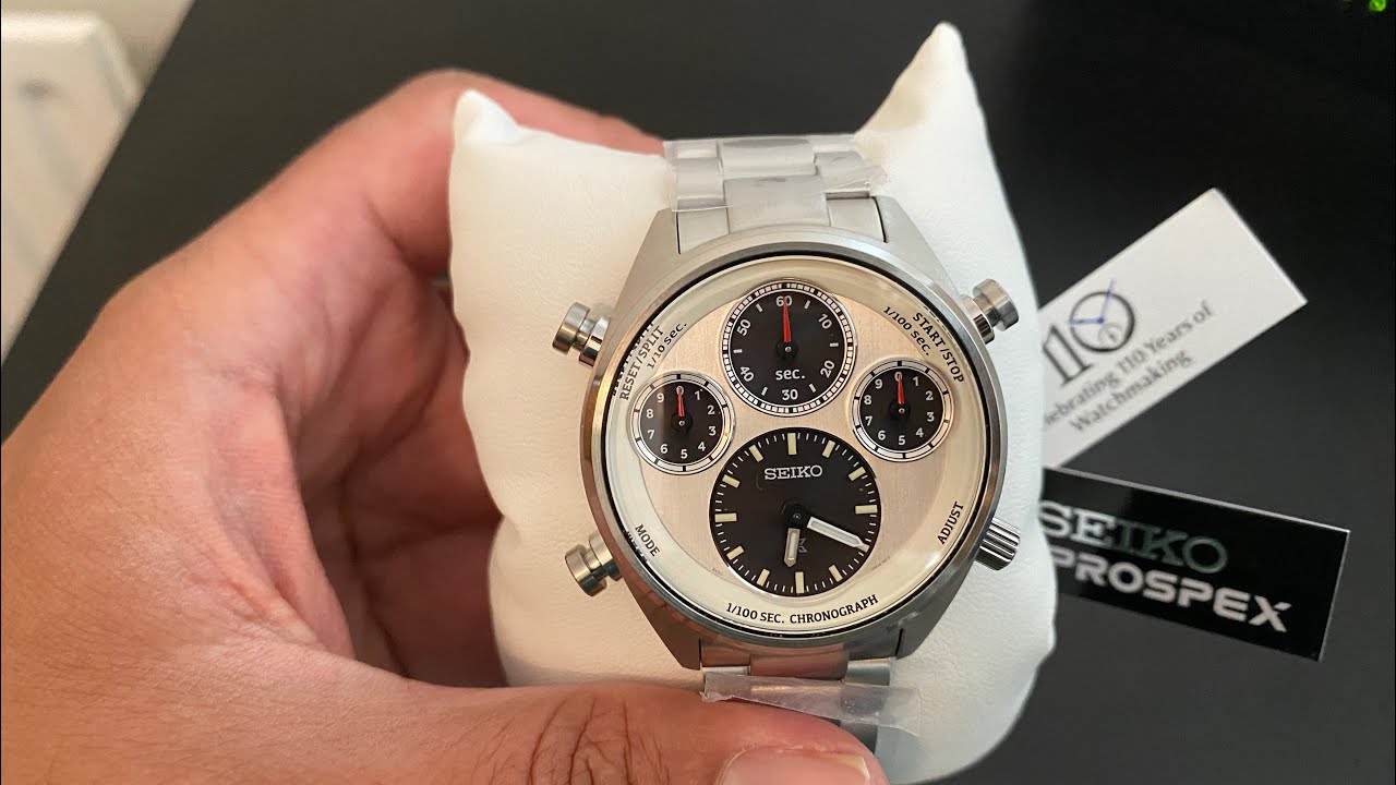 Seiko PROSPEX SFJ009P1 Speedtimer - ‘Laurel’ Limited Edition Unboxing ...