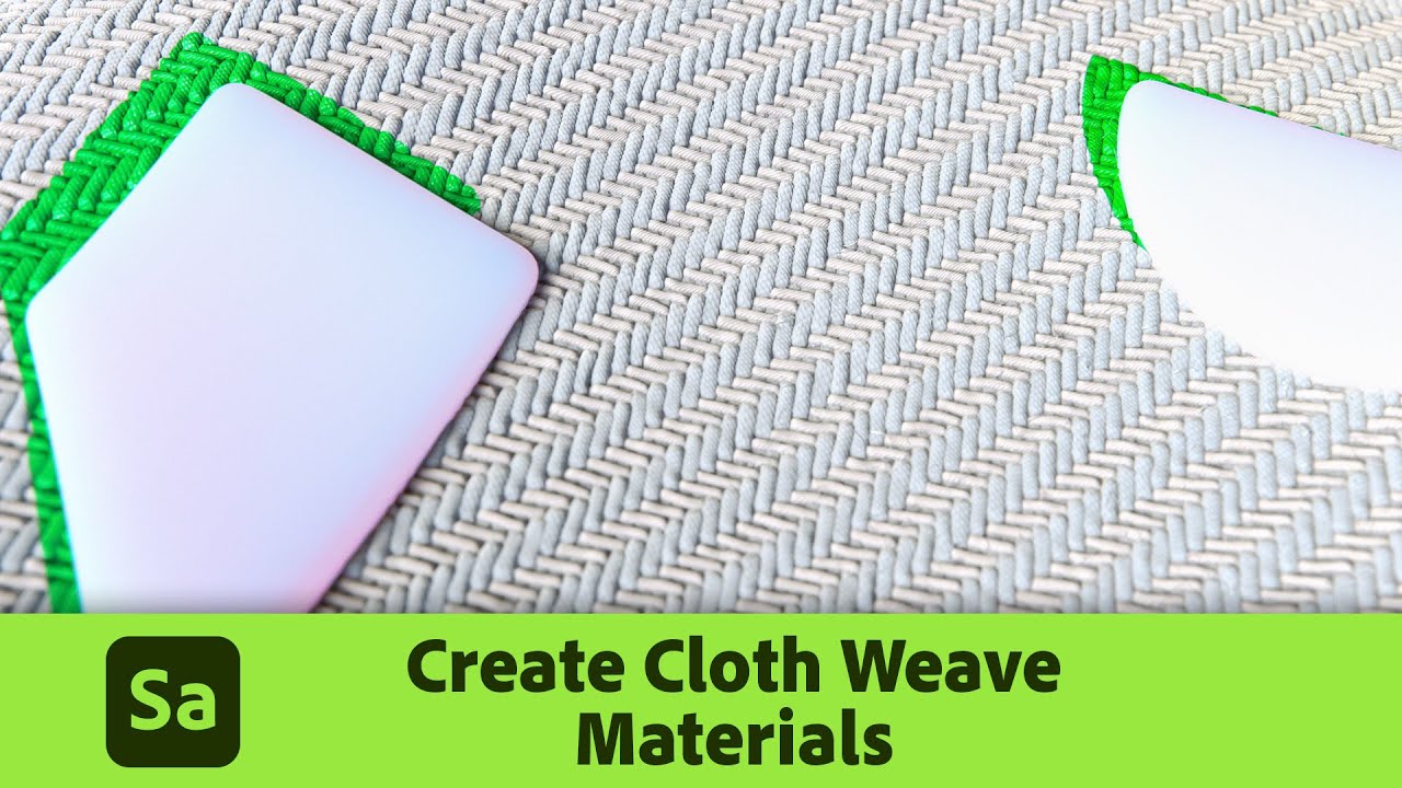 Create Cloth Weave Materials in Substance 3D Sampler | Adobe Substance ...