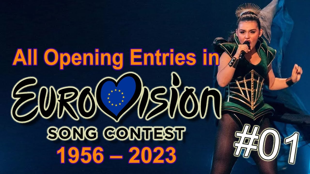 All Opening Entries in Eurovision Song Contest (1956-2023) - YouTube
