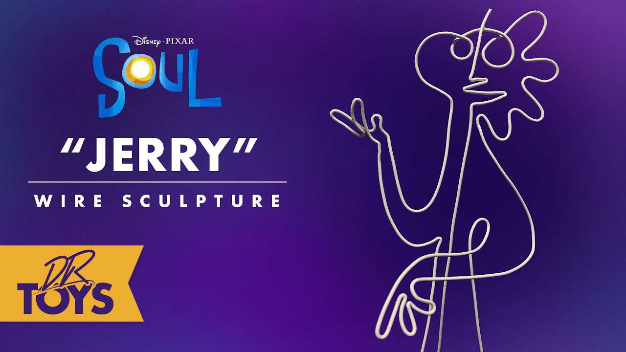 Wire Sculpture of Jerry from Disney • Pixar's Soul - How to - YouTube