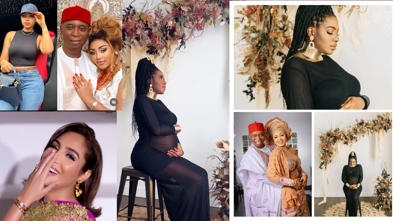 Troubled in Paradise As Regina Daniel Ran Away After Ned Nwoko husband Impregnated Chika Ike ...