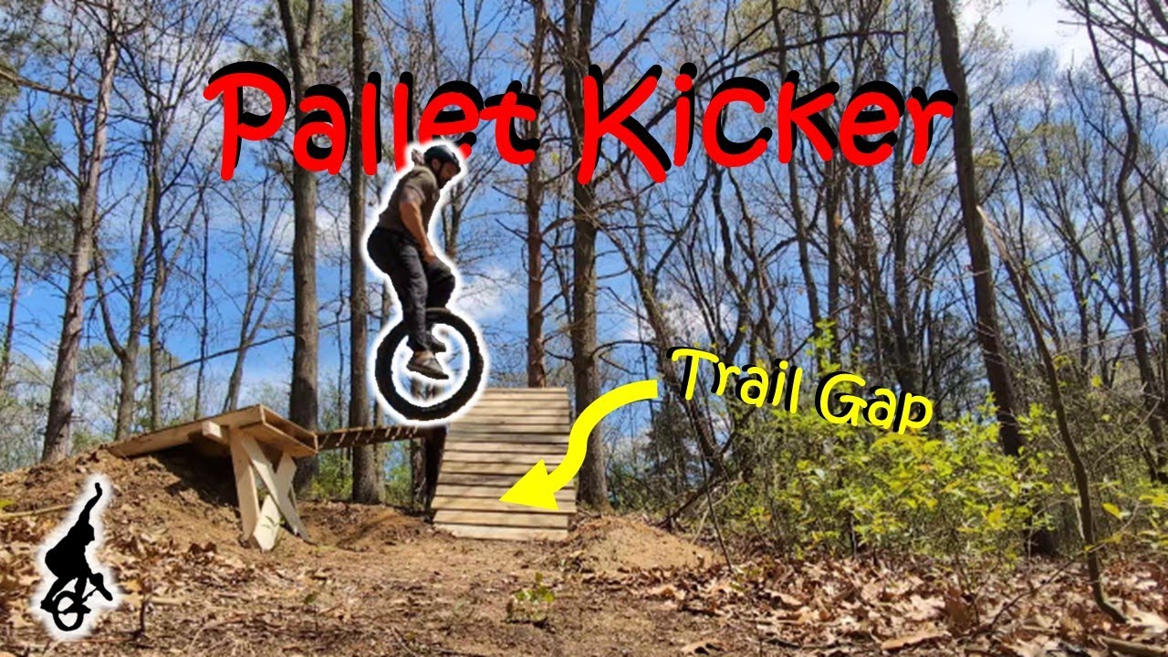 Dirt Jumping on a Unicycle | Building A Jump Line and Taking Falls ...