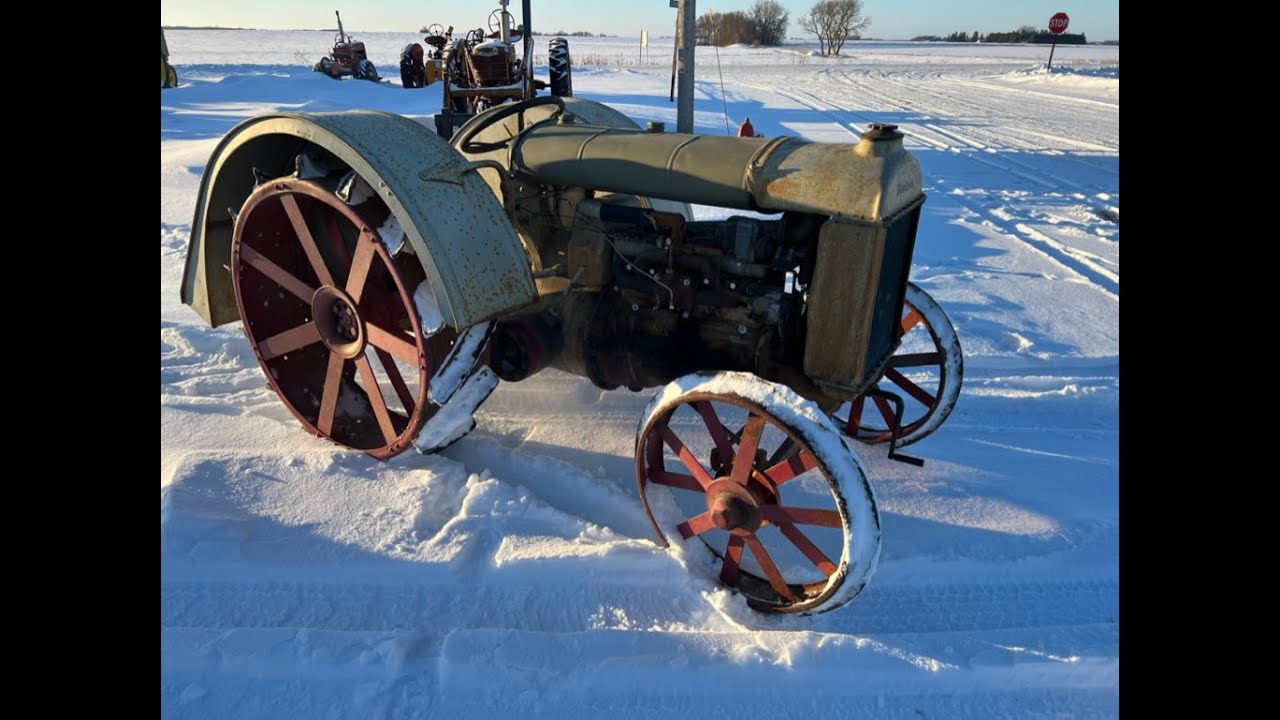 How to Start a Fordson F - Lee J. Sackett, Inc - YouTube